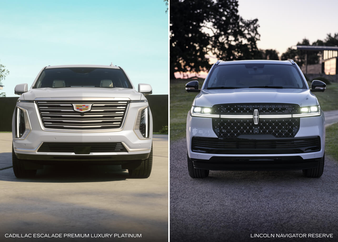 The Cadillac Escalade Vs. The Lincoln Navigator: An SUV Comparison